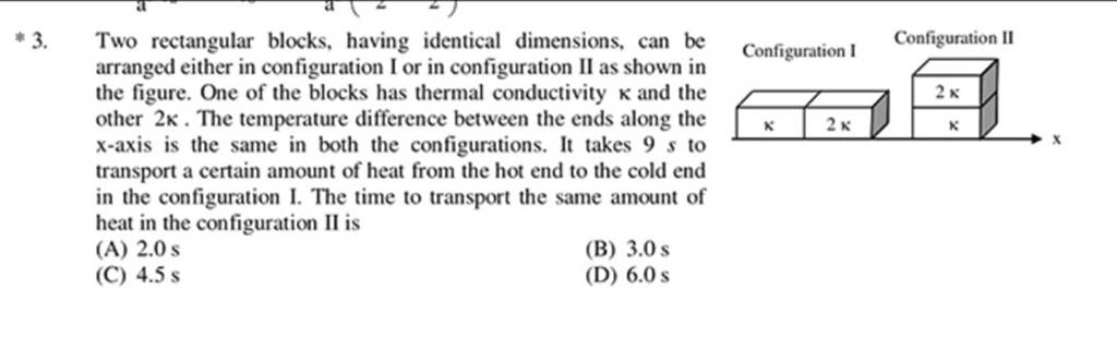 ∗3. Two rectangular blocks, having identical dimensions, can be arranged