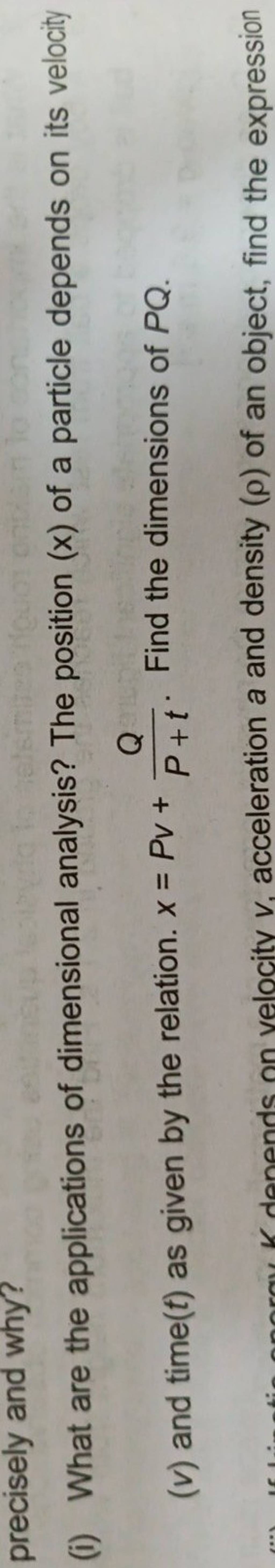 i-what-are-the-applications-of-dimensional-analysis-the-position-x-o