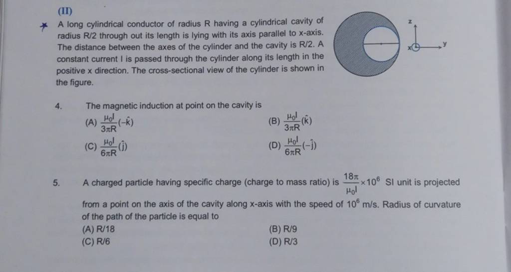 A charged particle having specific charge (charge to mass ratio) is frac1..