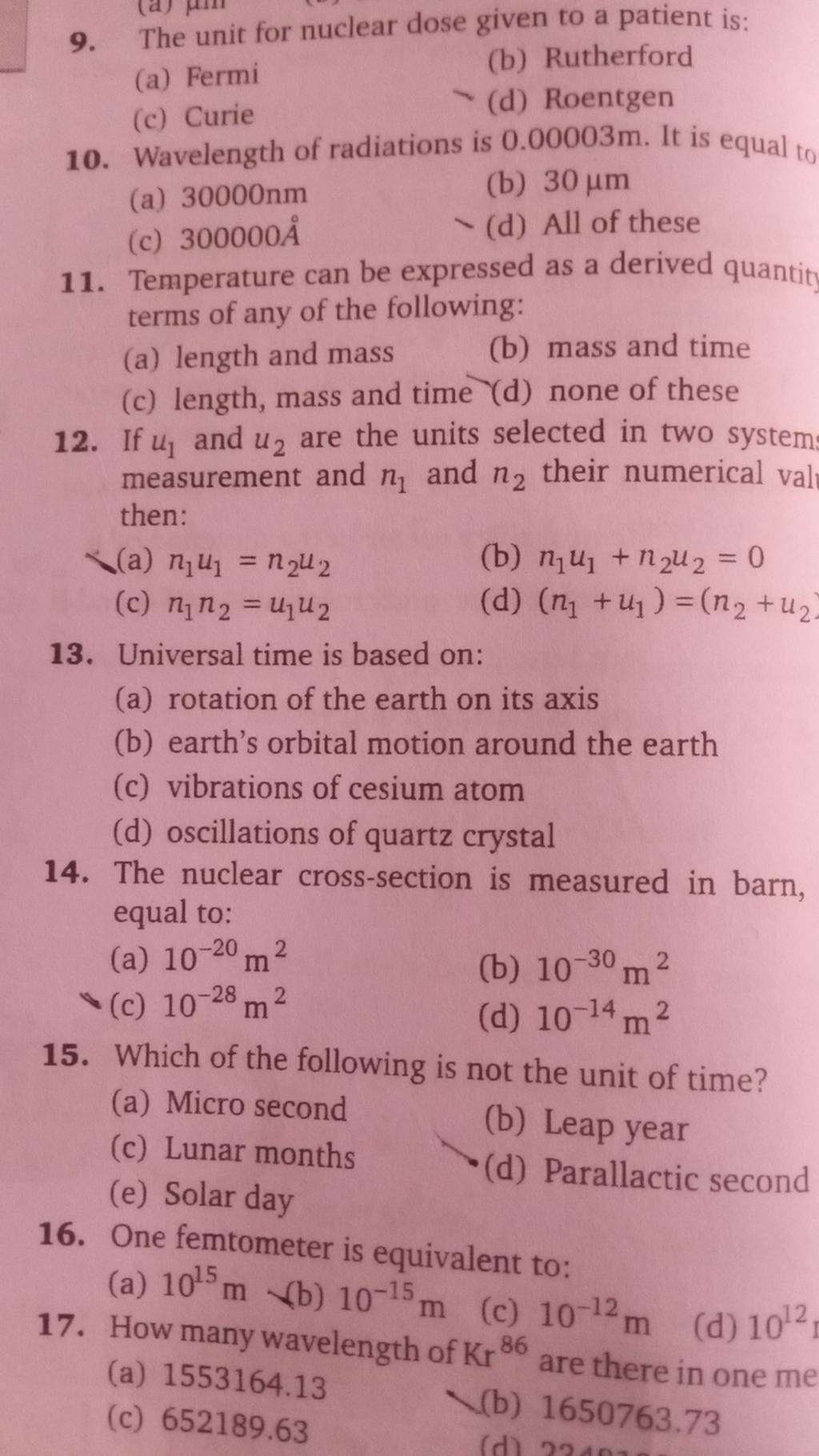 The Nuclear Cross Section Is Measured In Barn Equal To Filo