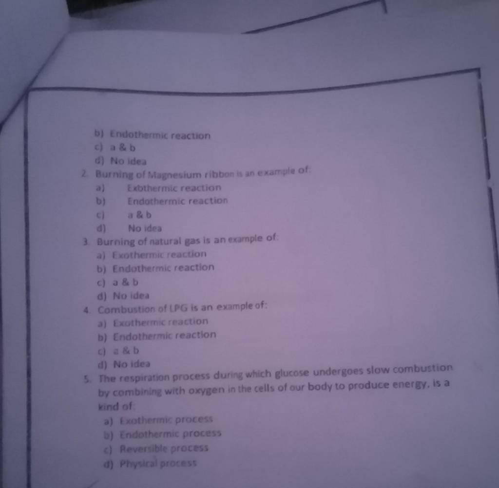 The respiration process during which glucose undergoes slow combustion by..