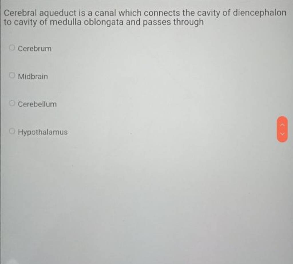 Cerebral aqueduct is a canal which connects the cavity of diencephalon to..