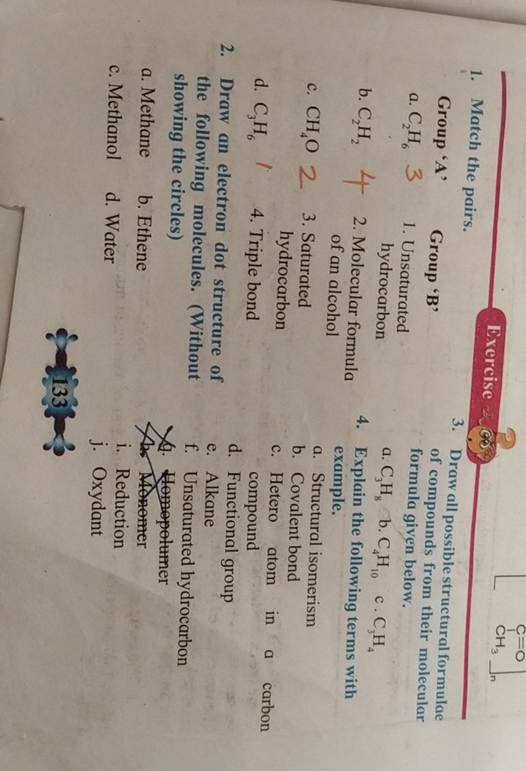 draw-an-electron-dot-structure-of-filo