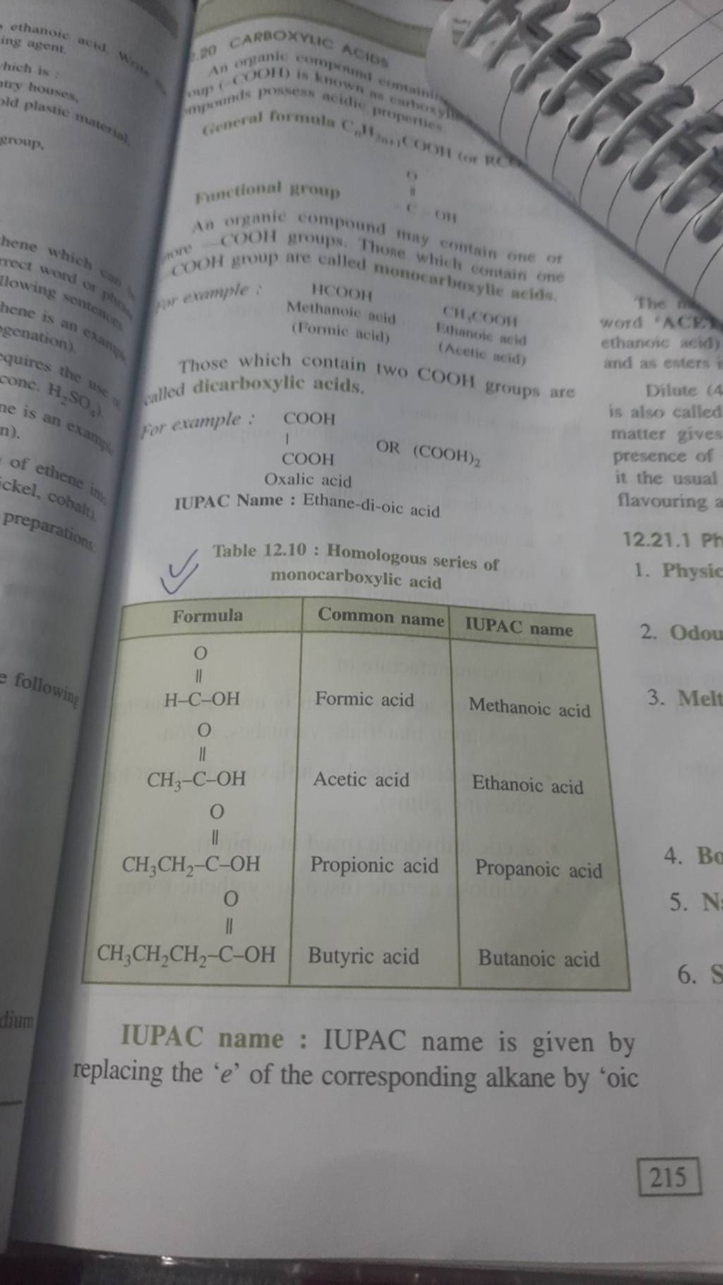 IUPAC name : IUPAC name is given by replacing the ' e ' of the correspond..