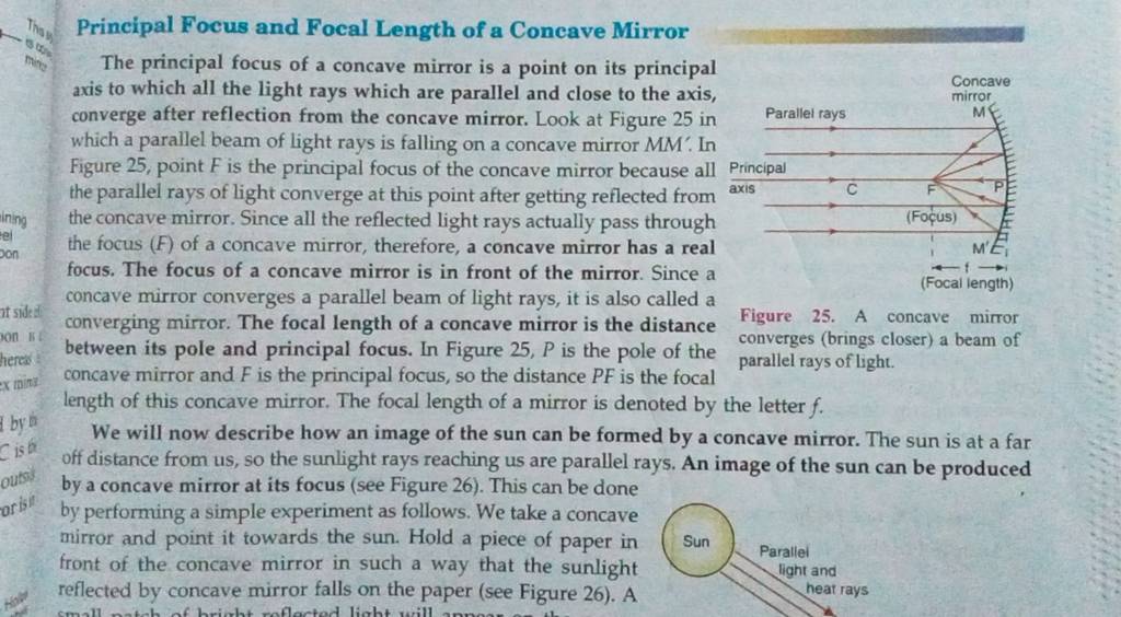 Principal Focus and Focal Length of a Concave Mirror The principal focus