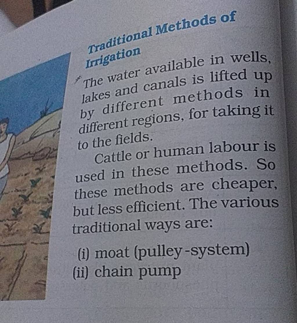 Traditional Irrigation Moat