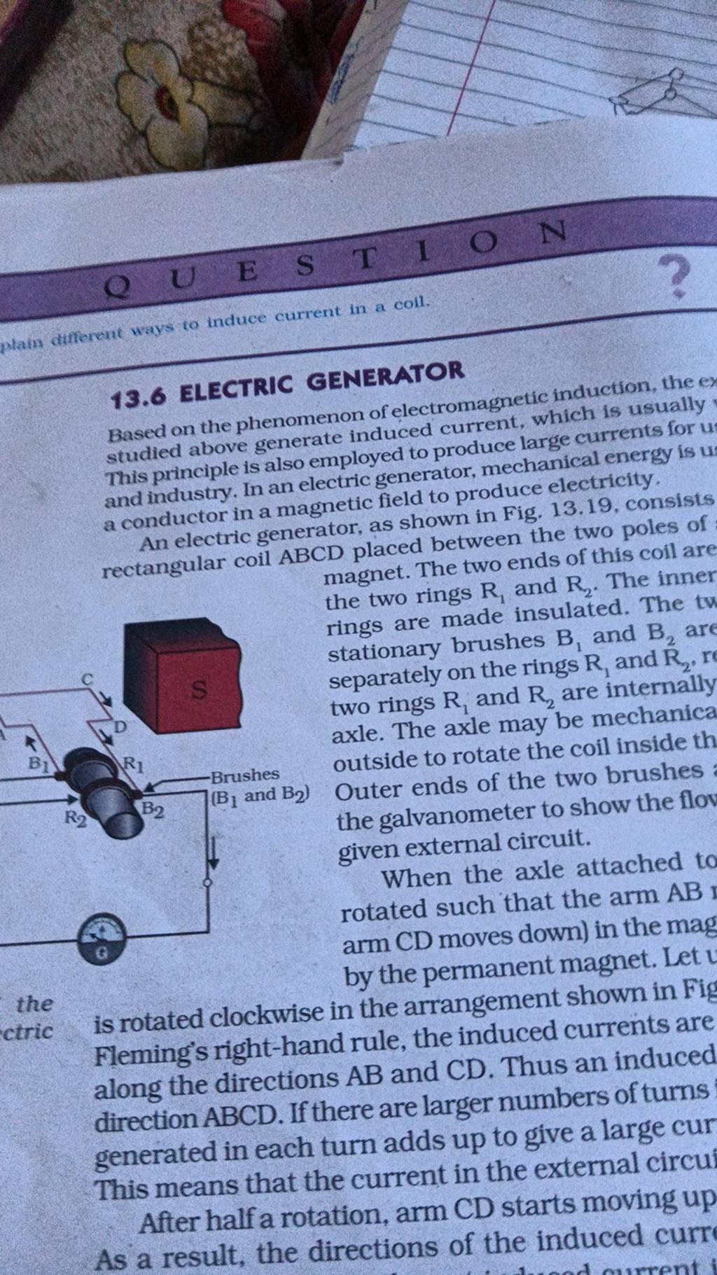 Plain Different Ways To Induce Current In A Coil Based On The Phenomenon
