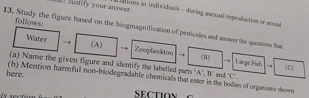 Follows A Name The Given Figure And Identify The Labelled Parts A