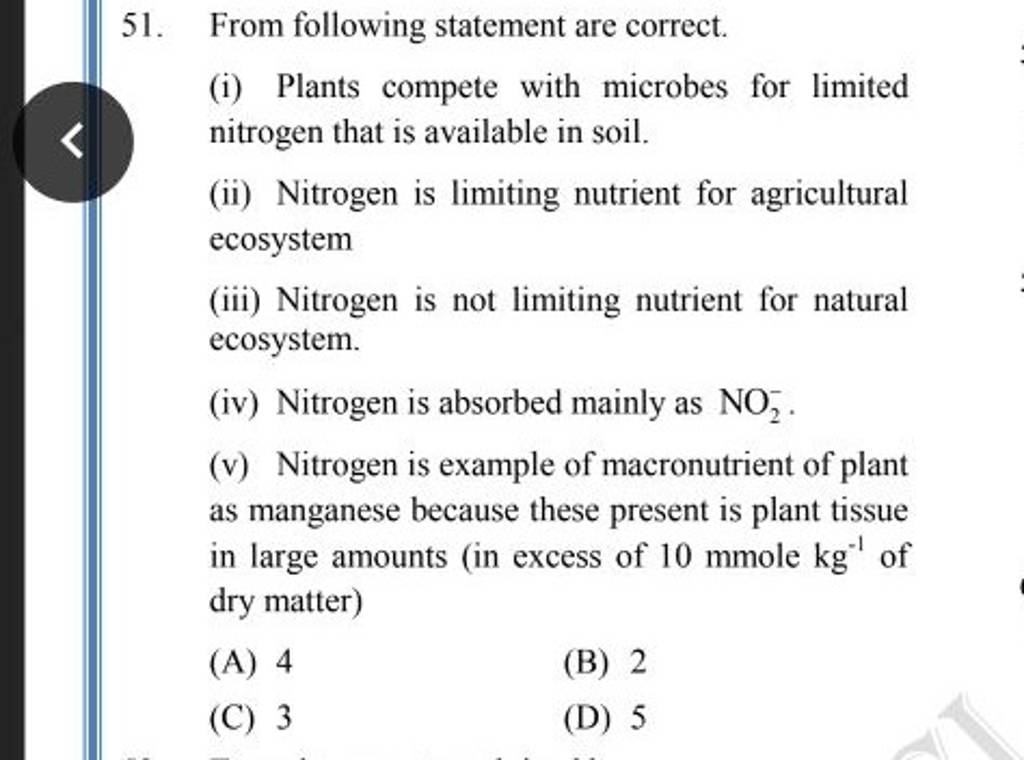 Limiting Nutrient Example