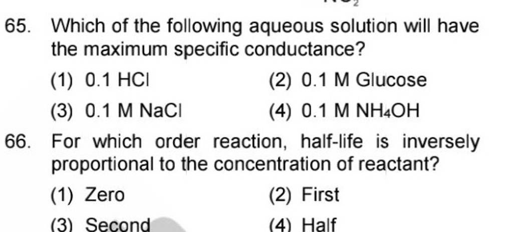 For Which Order Reaction Half life Is Inversely Proportional To The Conc for-which-order-reaction-half-life-is-inversely-proportional-to-the-conc