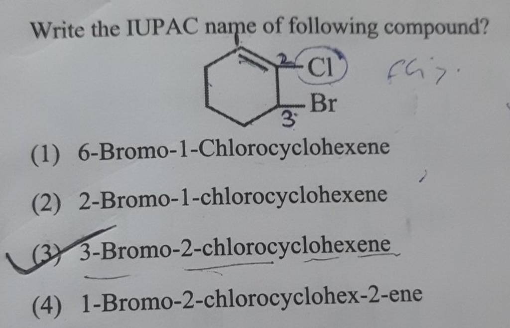 Write the IUPAC name of following compound? | Filo
