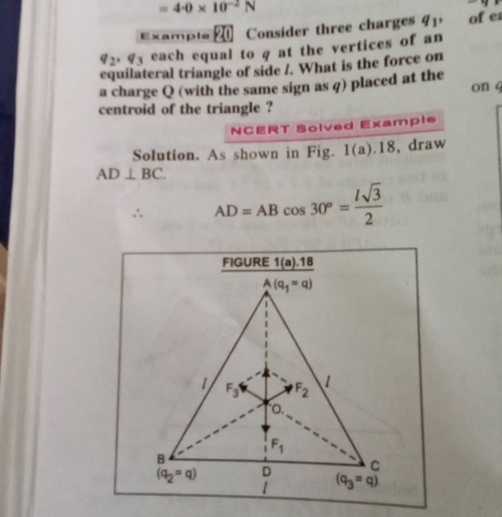 q2 ,q3 each equal te qat the vertices of an q2 ,q3 each cqual to q at..