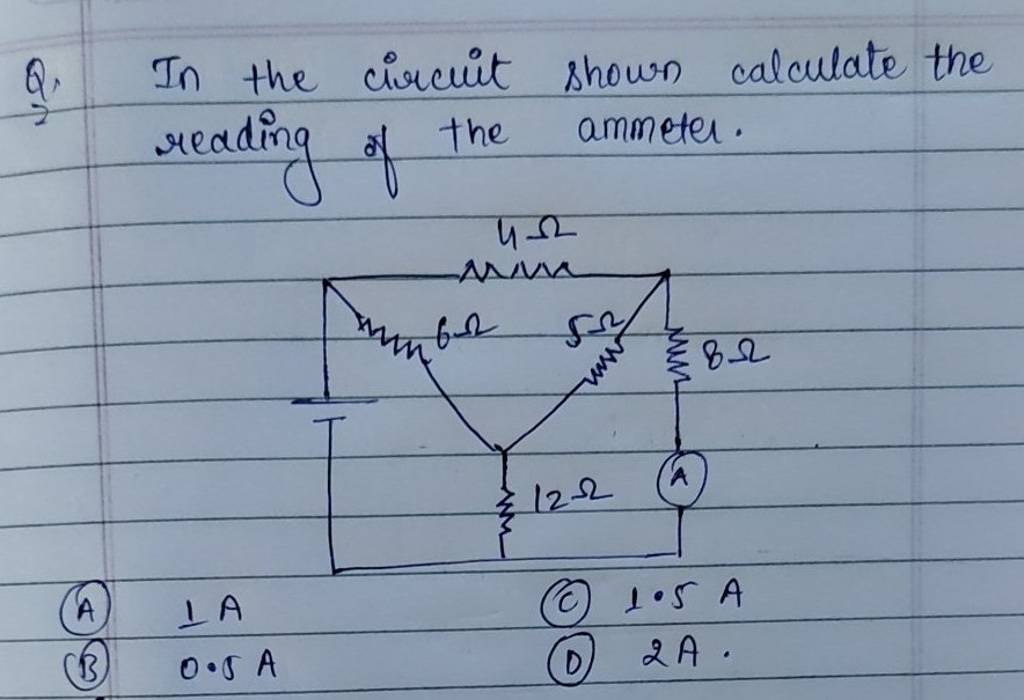 How To Calculate Reading In Ammeter At Lula Meyers Blog