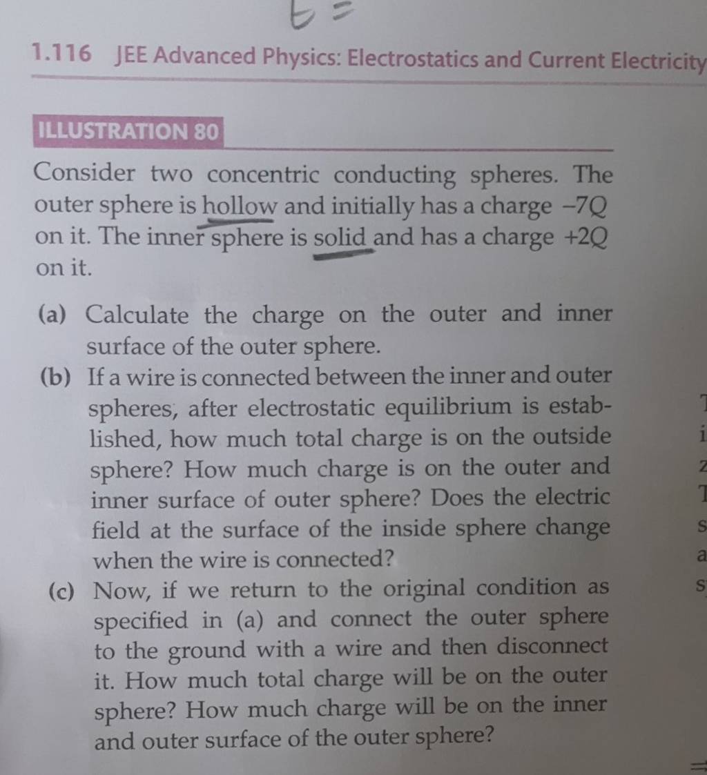 1.116 JEE Advanced Physics: Electrostatics and Current Electricity ILLUST..