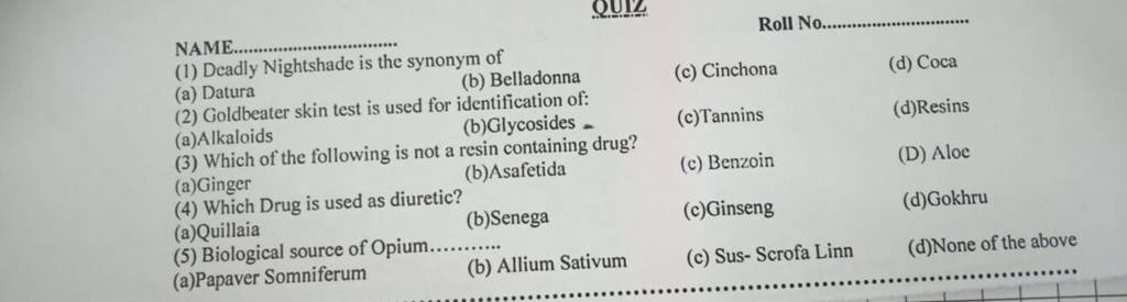 Goldbeater skin test is used for identification of: | Filo