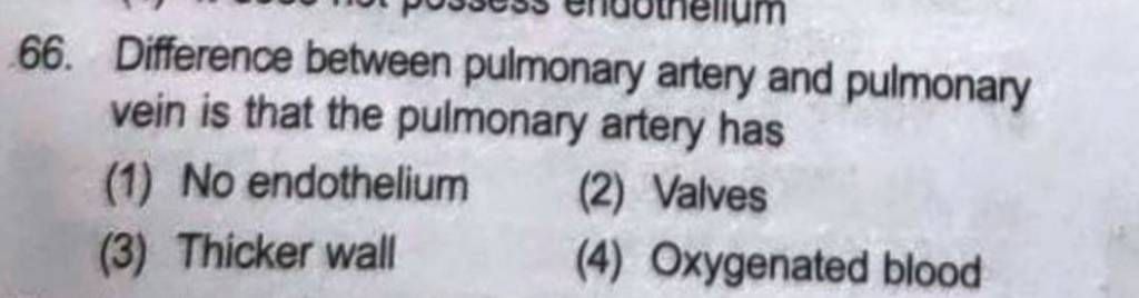 Difference between pulmonary artery and pulmonary vein is that the pulmon.. Difference between pulmonary artery and pulmonary vein is that the pulmon..