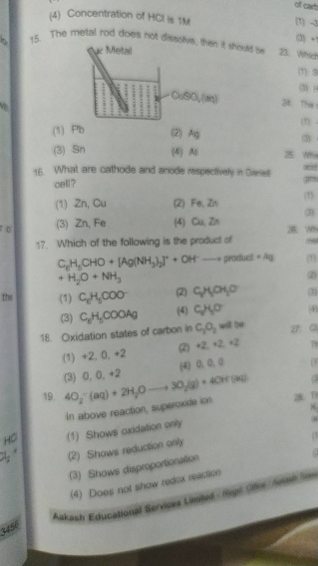 \left.4 \mathrm{O}_{2}-(\mathrm{aq})+2 \mathrm{H}_{2} \mathrm{O} \rightar..