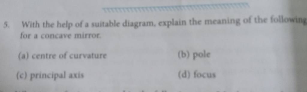 With The Help Of A Suitable Diagram Explain The Meaning Of The Following with-the-help-of-a-suitable-diagram-explain-the-meaning-of-the-following