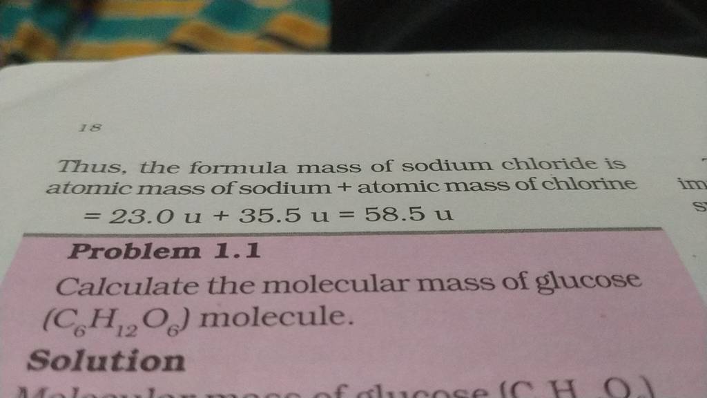 Thus The Formula Mass Of Sodium Chloride Is Atomic Mass Of Sodium Atom thus-the-formula-mass-of-sodium-chloride-is-atomic-mass-of-sodium-atom