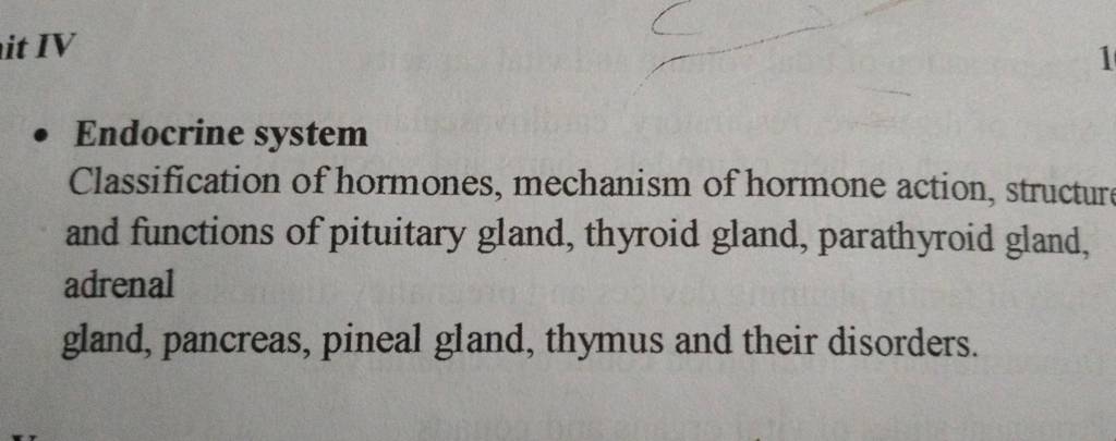 - Endocrine system Classification of hormones, mechanism of hormone actio..