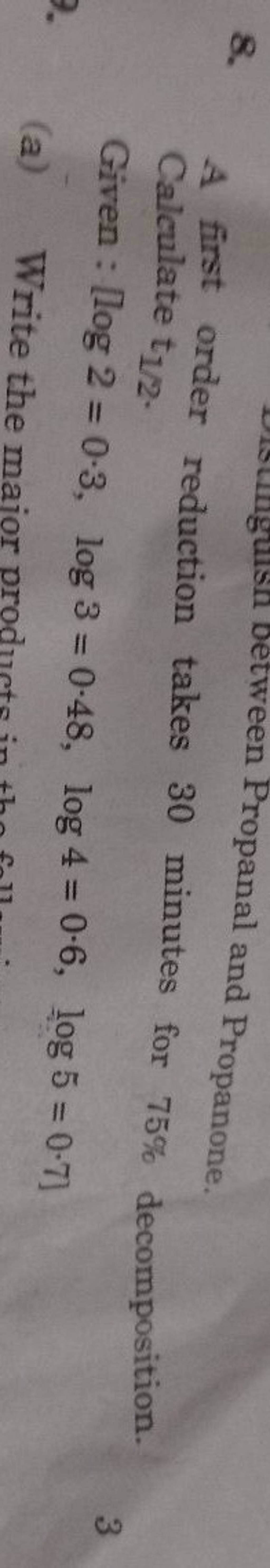 8 A First Order Reduction To Calculate T12 Reduction Takes 30 Minutes