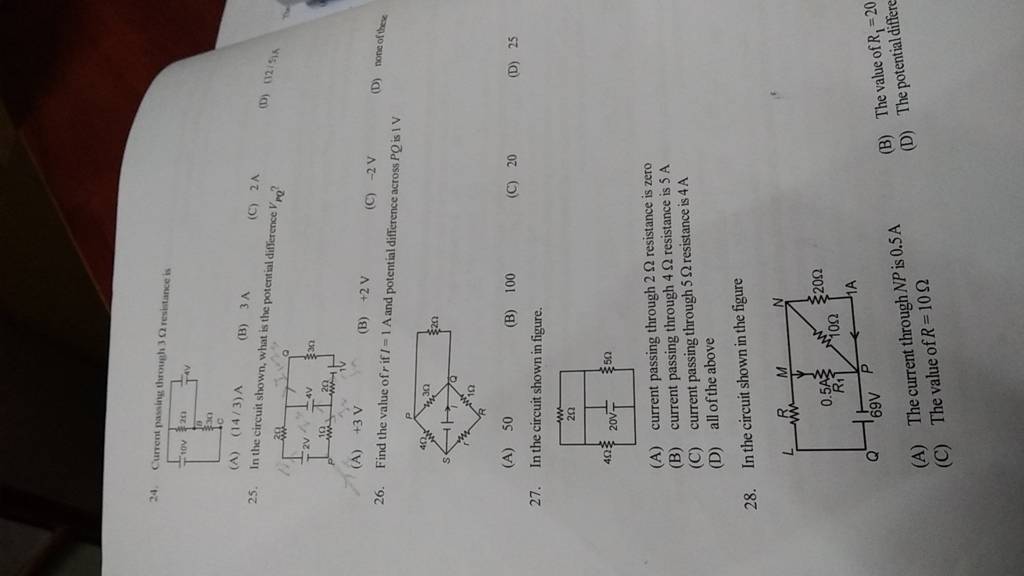 In the circuit shown in figure. | Filo In the circuit shown in figure. | Filo