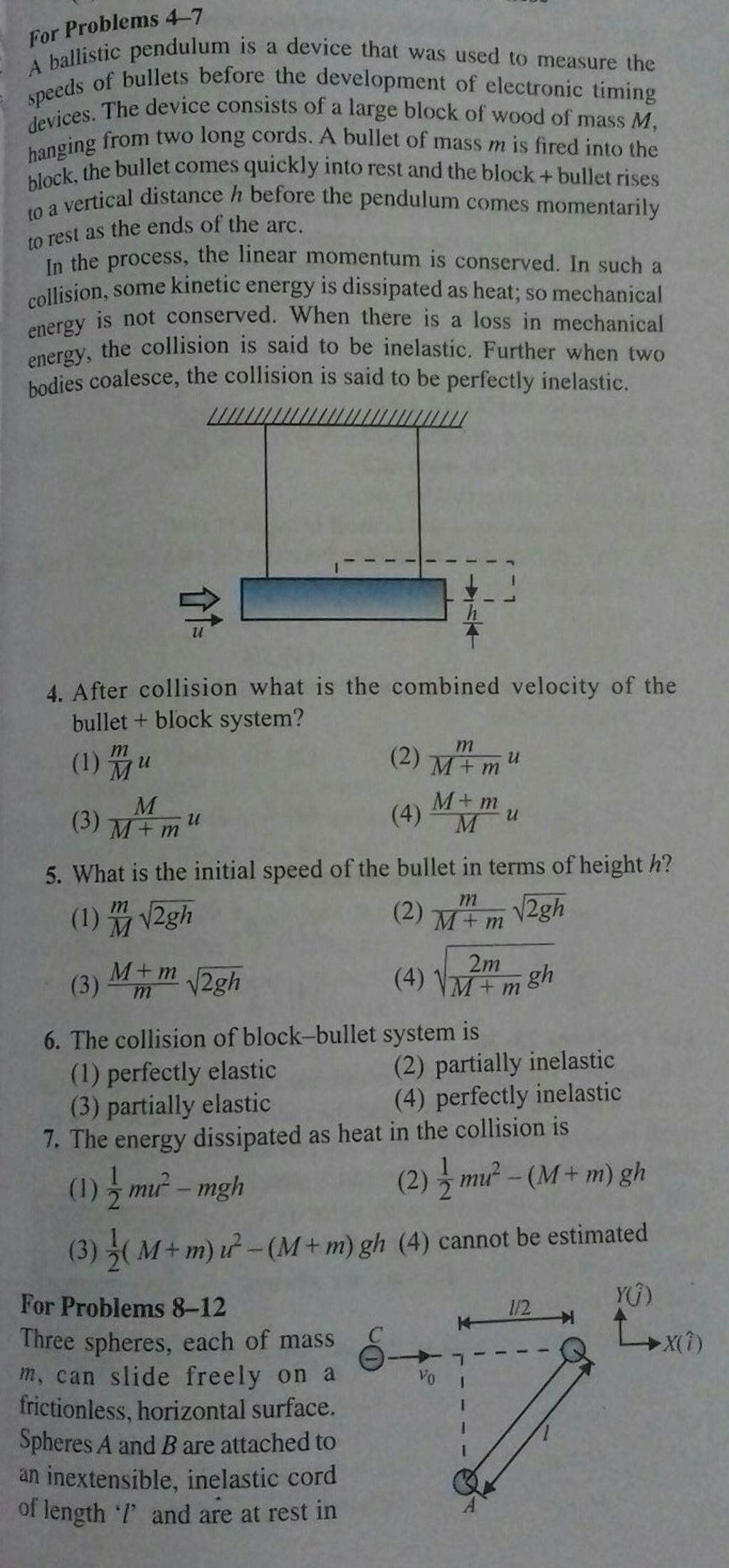 The Collision Of Block Bullet System Is Filo