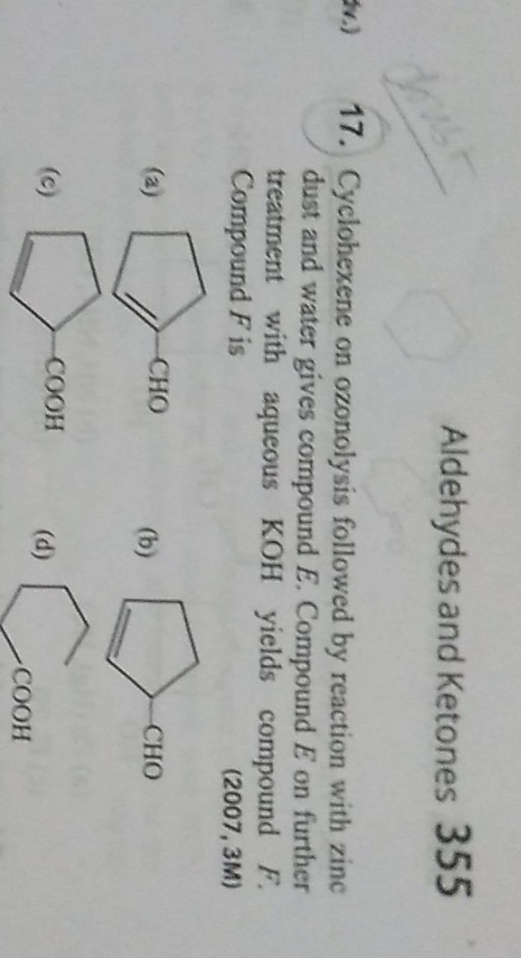 Ozonolysis Of Cyclohexene