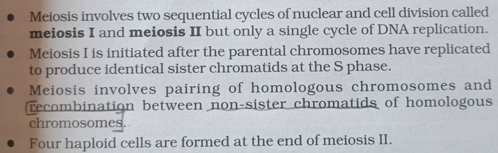 Meiosis Involves Two Sequential Cycles Of Nuclear And Cell Division Calle 
