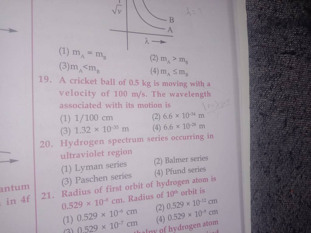 Radius Of First Orbit Of Hydrogen Atom Is 0 529×10−8 Cm Radius Of 10th