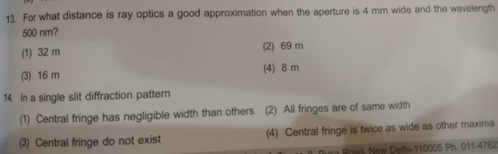 In A Single Slit Diffraction Pattern Filo