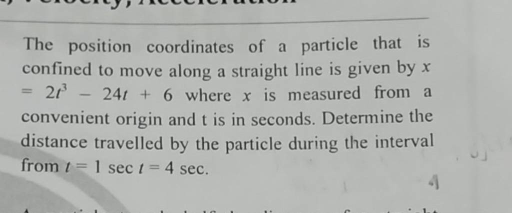 The Position Coordinates Of A Particle That Is Confined To Move Along A S