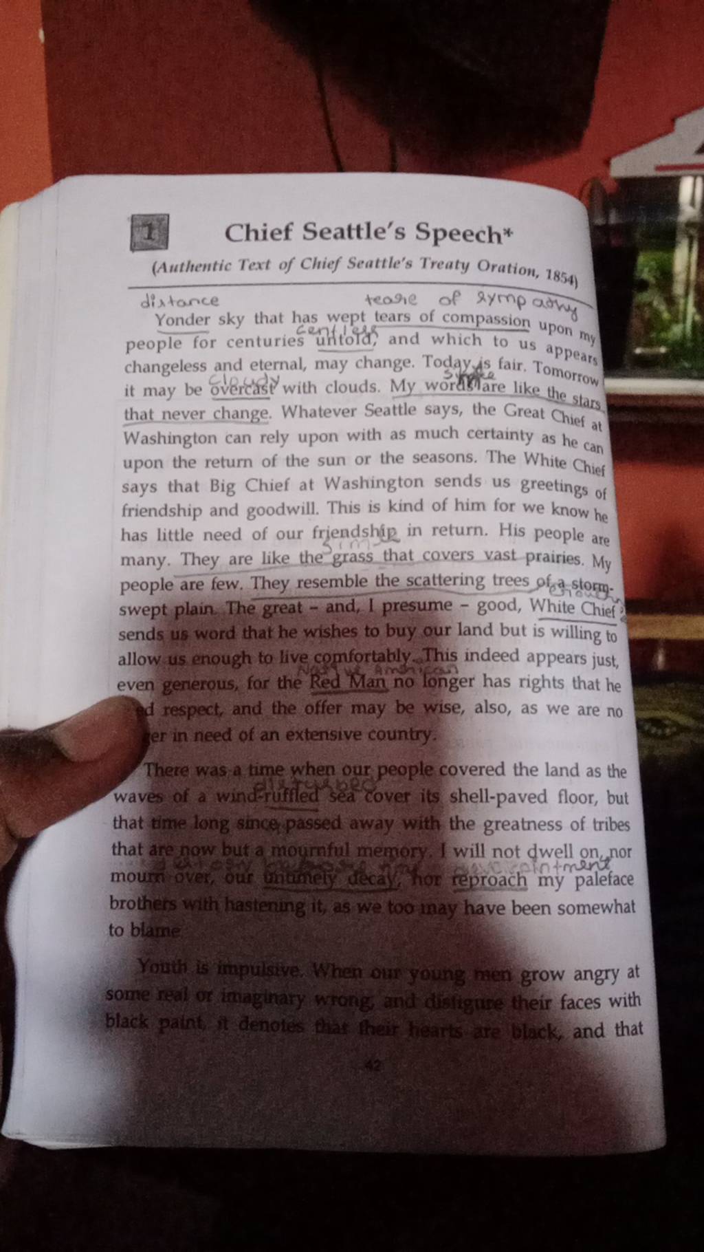 Chief Seattle's Speech* (Authentic Text of Chief Seattle's Treaty Oration..