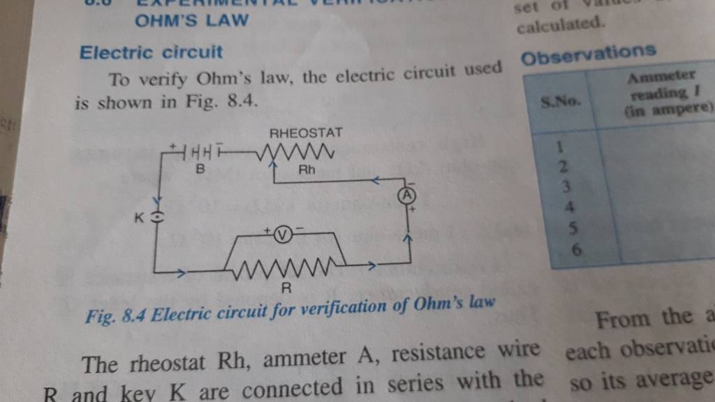 Draw A Circuit Diagram For The Verification Of Ohm's Law 3: