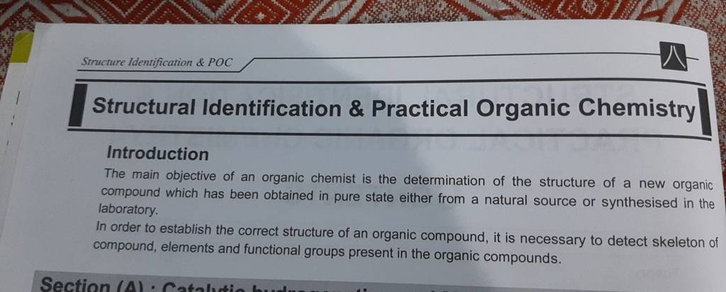 Structure Identification \& POC Structural Identification \& Practical Or..