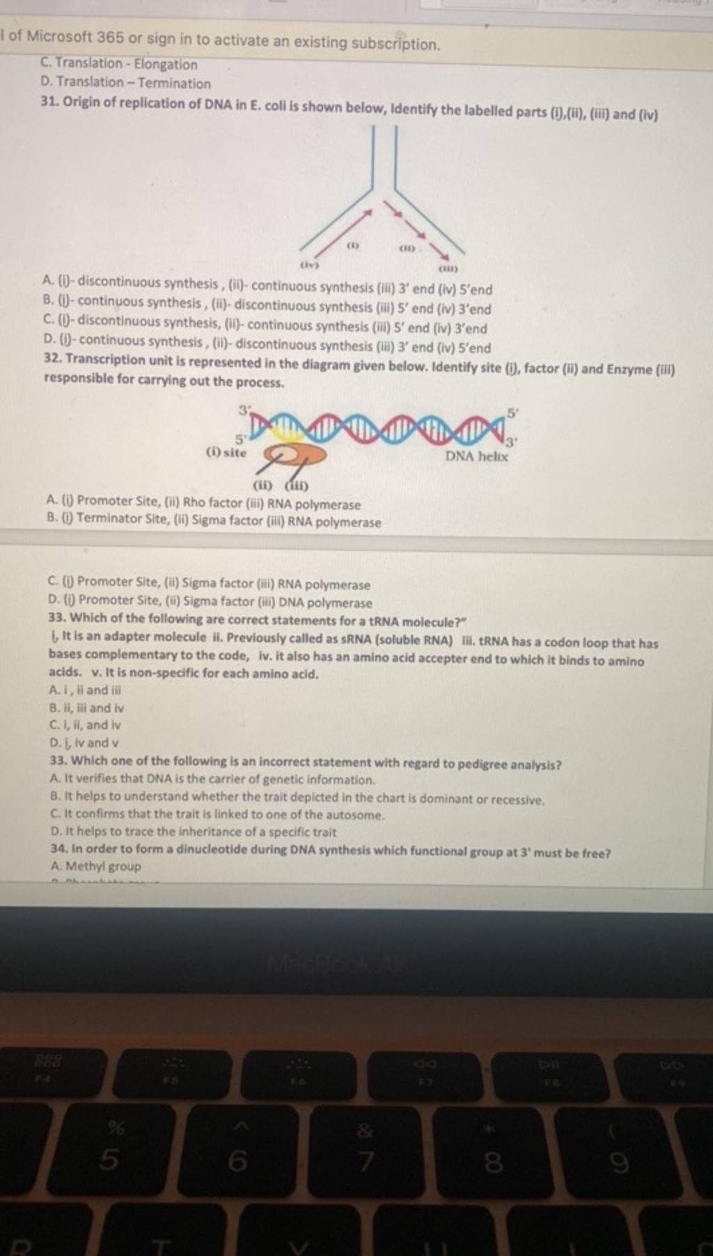 Transcription unit is represented in the diagram given below. Identify si.. Transcription unit is represented in the diagram given below. Identify si..