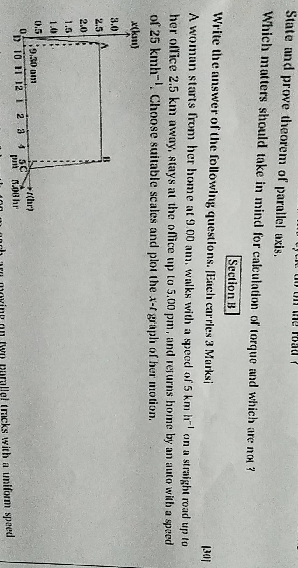 State And Prove Theorem Of Parallel Axis Which Matters Should Take In Mi