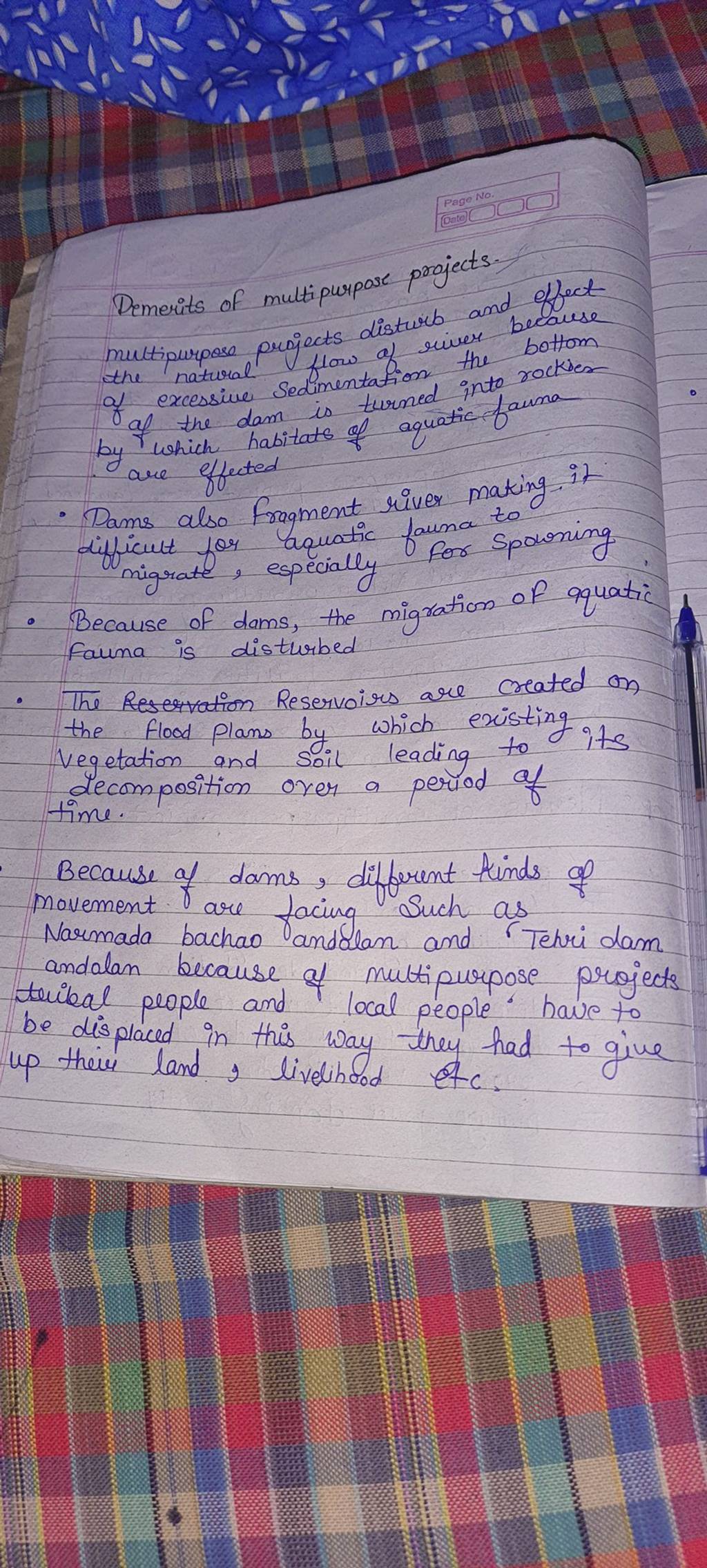 Demerits of multipurpose projects. multipurpose projects distweb and effe..