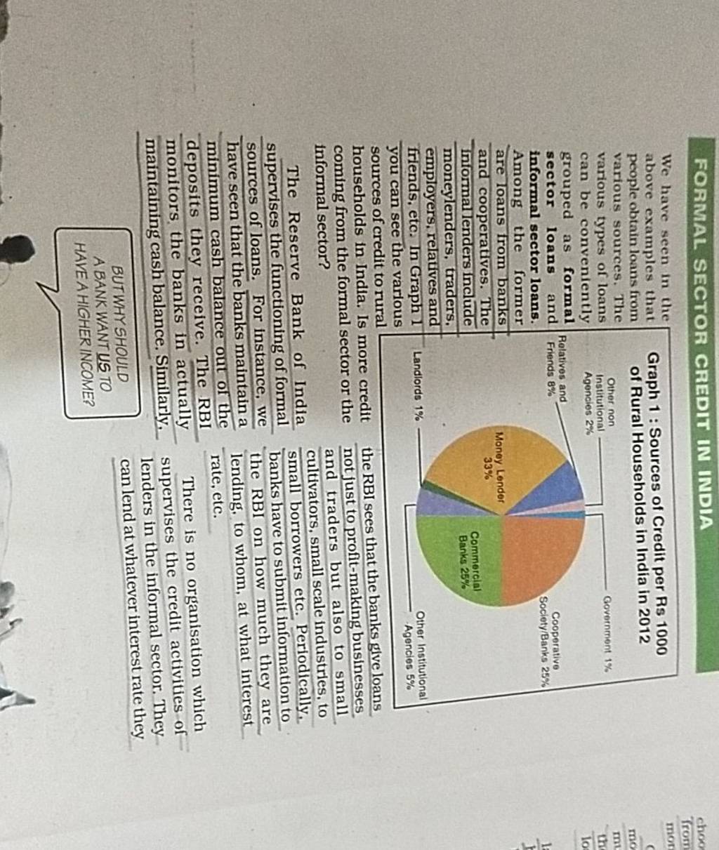 FORMAL SECTOR CREDIT IN INDIA sources of credit to rural deposits they re..