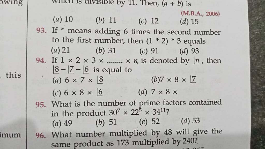 What Is The Number Of Prime Factors Contained In The Product 307 225 3411 