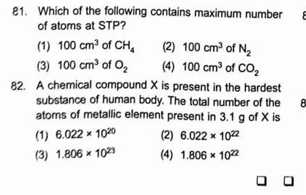 A chemical compound X is present in the hardest substance of human body.