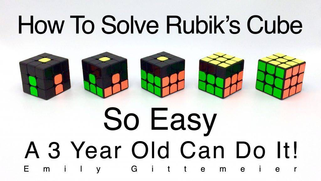 How To Solve Rubik's Cube So Easy A 3 Year Old Can Do It! | Filo How To Solve Rubik's Cube So Easy A 3 Year Old Can Do It! | Filo