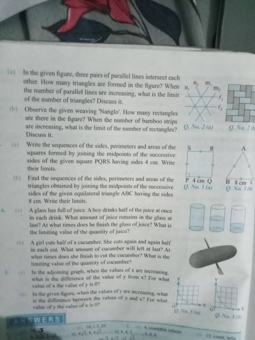 I In The Given Figure Three Pairs Of Parallel Lines Intersect Each Oth
