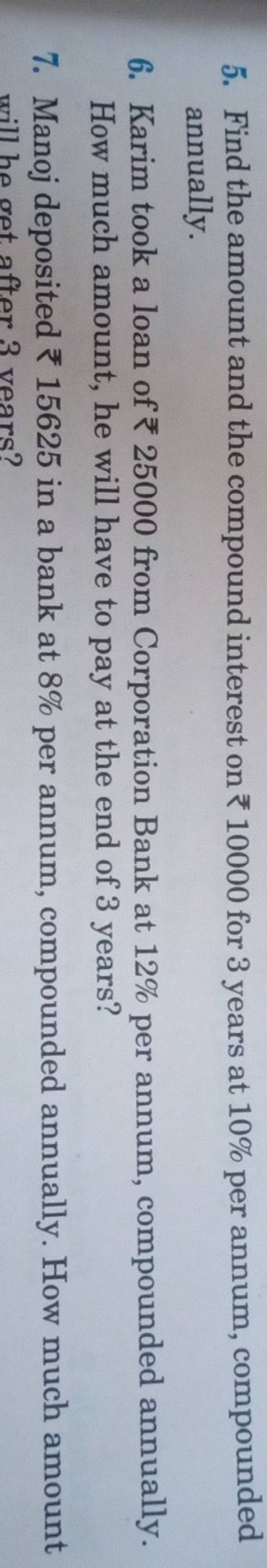 5 Find The Amount And The Compound Interest On 10000 For 3 Years At 10 5-find-the-amount-and-the-compound-interest-on-10000-for-3-years-at-10