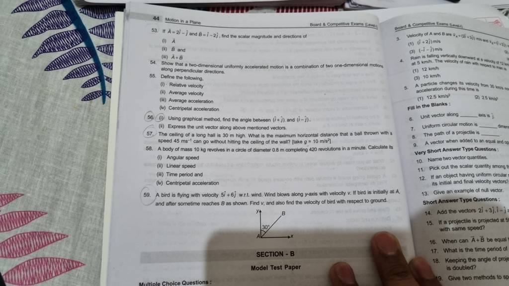 I Using Graphical Method Find The Angle Between Ij And I−j Filo 0134