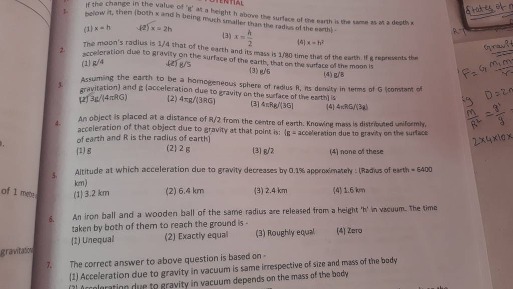 The correct answer to above question is based on - | Filo