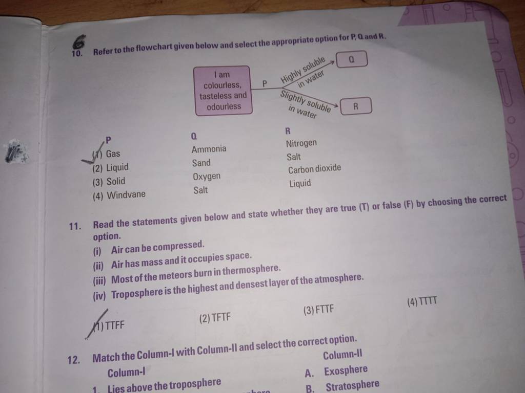 Refer to the flowchart given below and select the appropriate option for Refer to the flowchart given below and select the appropriate option for