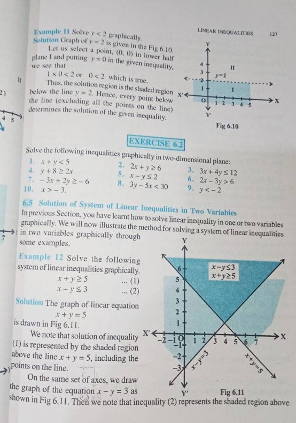 Fvample 11 Solve y