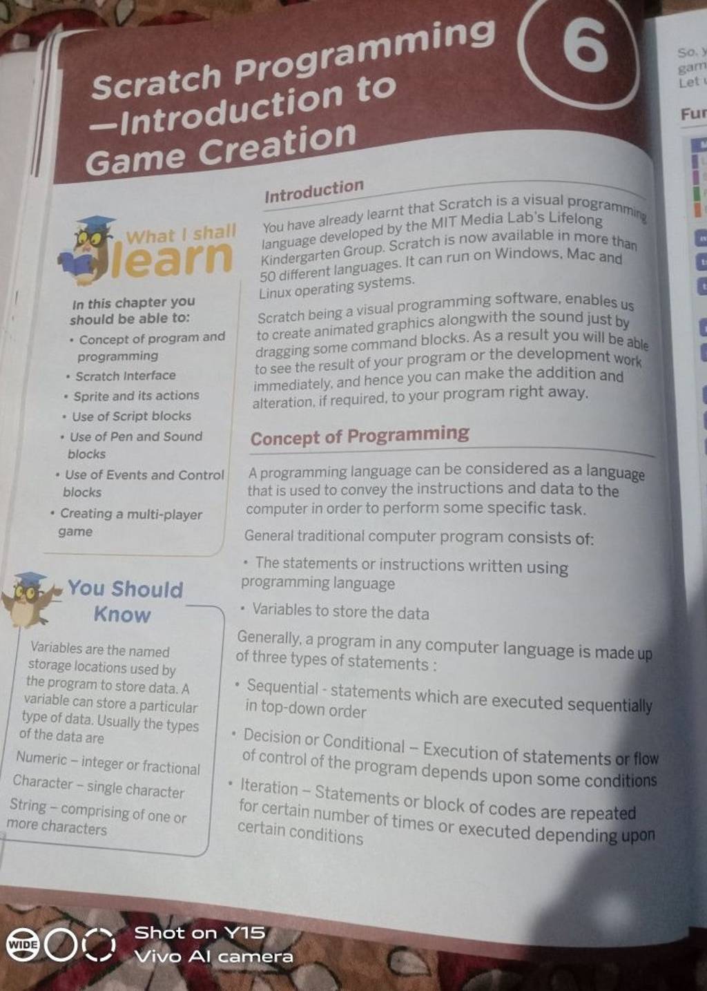 Scratch programming - Introduction to Game creation Introduction You have.. Scratch programming - Introduction to Game creation Introduction You have..