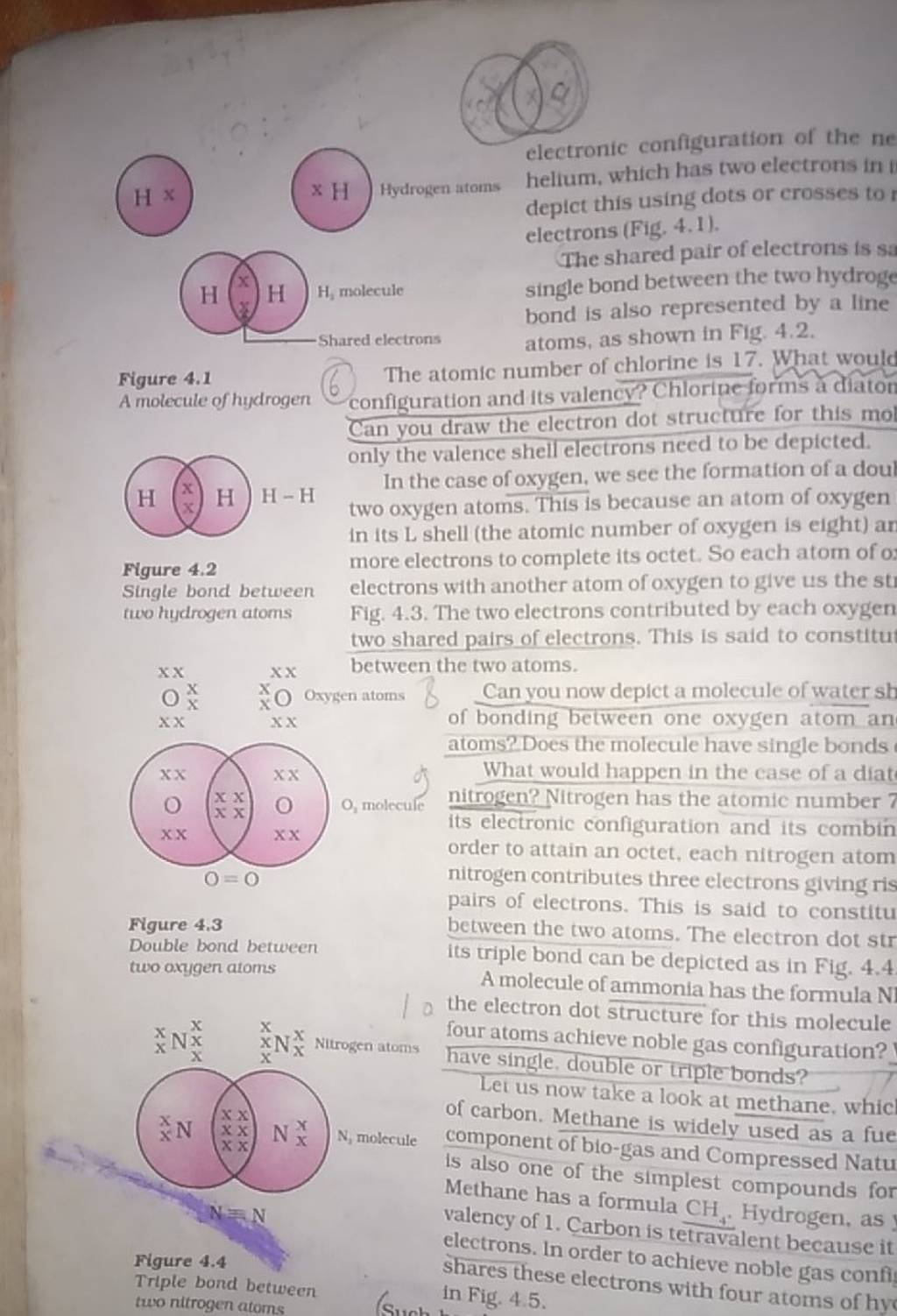 ×h Hydrogen Atoms Helium Which Has Two Electrons In I Depict This Using
